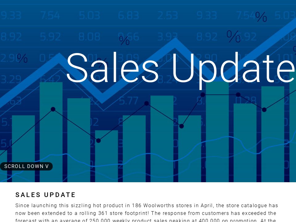 Sales Update - Finlar_Vol2